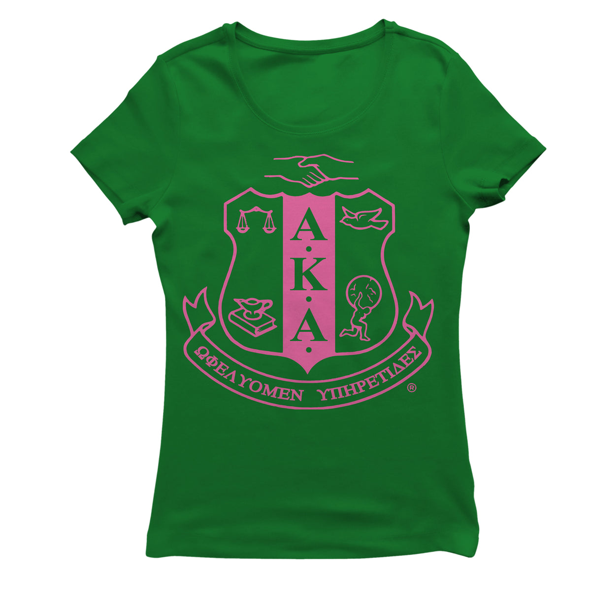Alpha Kappa Alpha CREST T-shirt – Deference Clothing Inc.